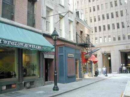 TURN TO STONE. A comeback for a downtown Manhattan alley - Forgotten ...