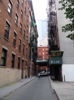 CORTLANDT ALLEY, Tribeca - Forgotten New York