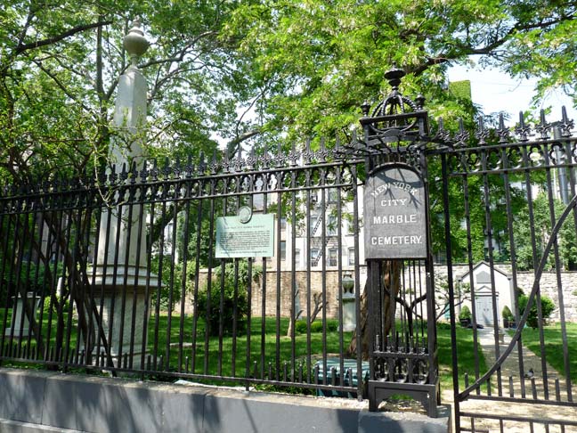 THE MARBLE CEMETERIES, East Village - Forgotten New York