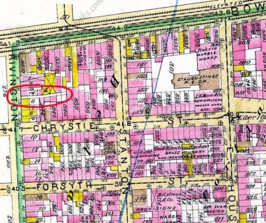 FREEMAN ALLEY, Bowery - Forgotten New York