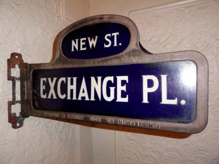 MANHATTAN-BRONX CLASSIC HUMPBACK STREET SIGNS - Forgotten New York