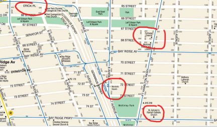 BAY RIDGE MTA MAP - Forgotten New York