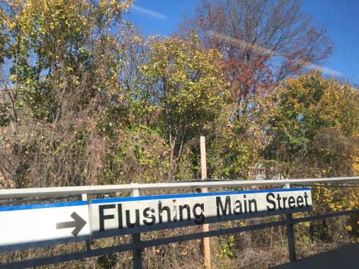 "FLUSHING MAIN STREET," Long Island Rail Road - Forgotten New York