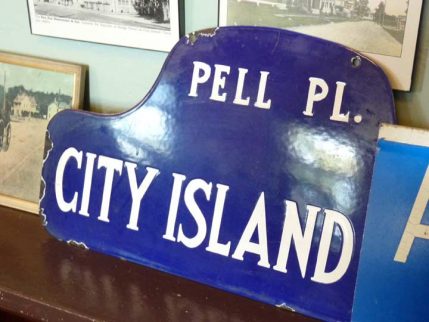 STREET SIGNS, City Island Museum - Forgotten New York