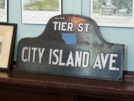STREET SIGNS, City Island Museum - Forgotten New York