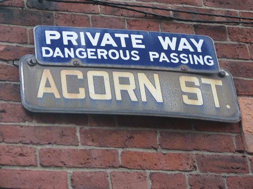 ACORN STREET, Beacon Hill - Forgotten New York