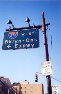 bqe-sign - Forgotten New York