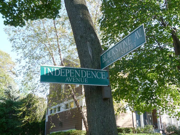 Fieldston signs - Forgotten New York