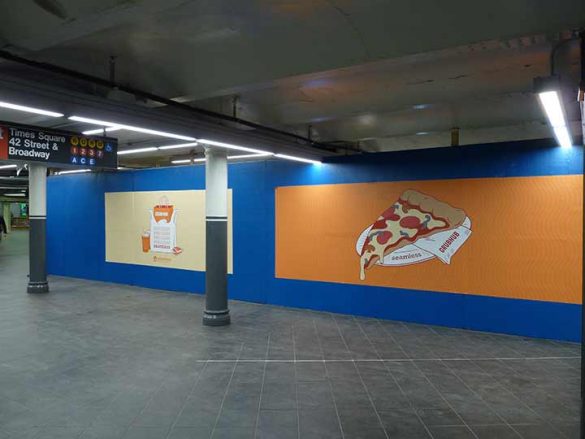 Times Square shuttle - Forgotten New York