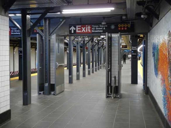 Times Square shuttle - Forgotten New York