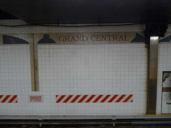 Times Square shuttle - Forgotten New York