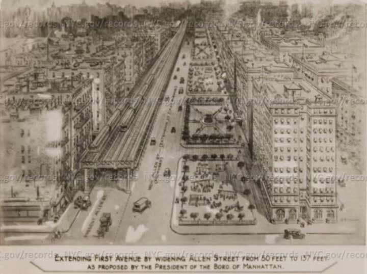 Allen Street - Forgotten New York