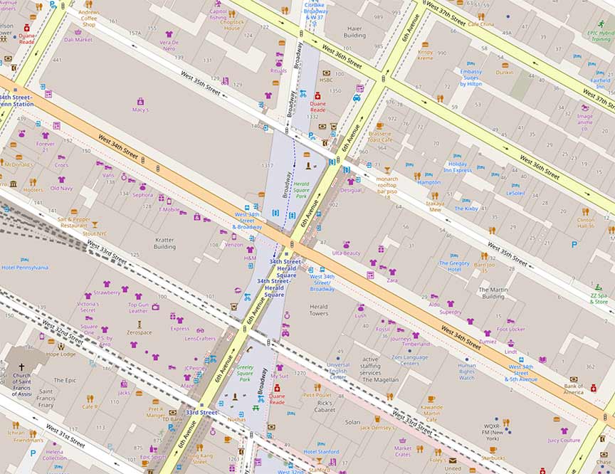 bway-map1 - Forgotten New York