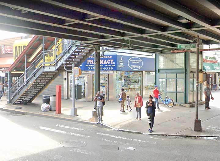 Fordham Street Corner - Forgotten New York