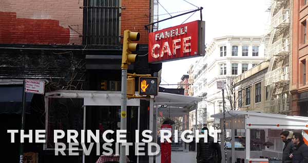 PRINCE STREET REVISITED - Forgotten New York