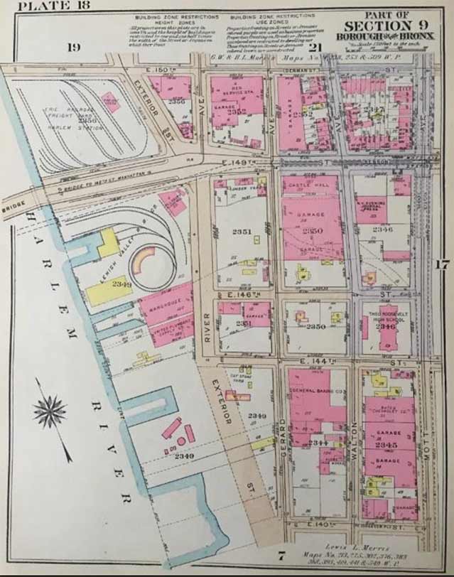 concourse-map - Forgotten New York